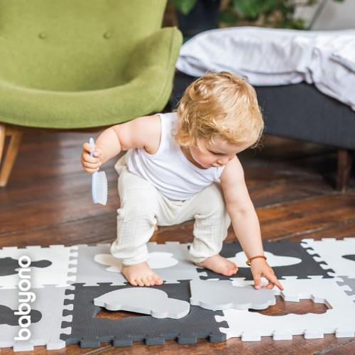 Complex de joacă pentru copii BabyOno 0394 02 Puzle moale Transport 10 ...