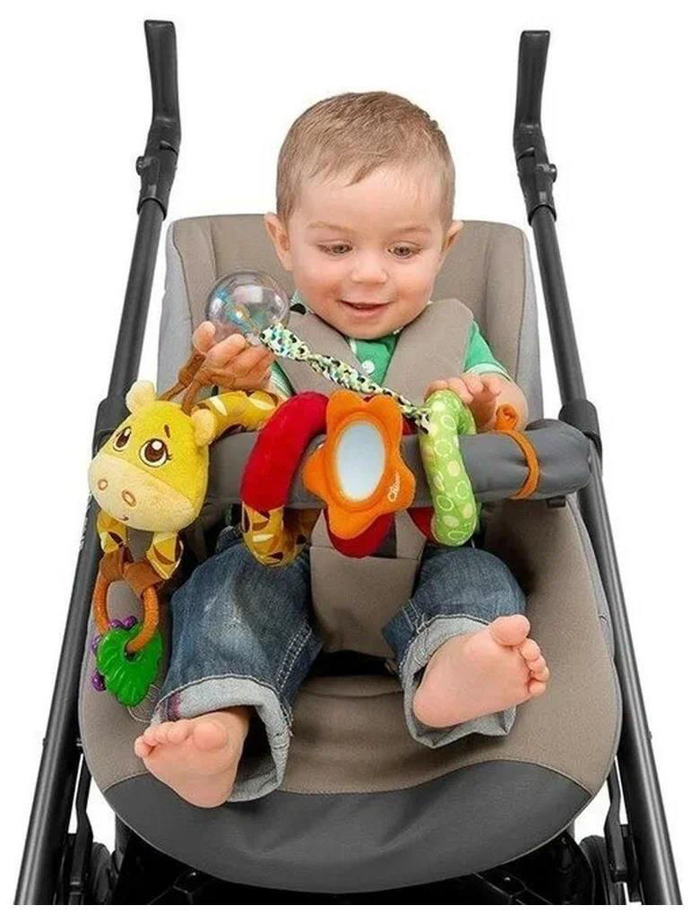 Jucărie cu pandantiv Chicco 720100 Stroller rope jungle (open pack ...