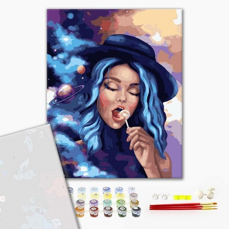 Tablou pe numere BrushMe PGX41141FC 40x50 сm (fără cutie) Gustul Universului cumpăra la preț mic ...