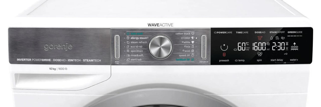 Стиральная машина с фронтальной загрузкой Gorenje WS168LNST купить по ...