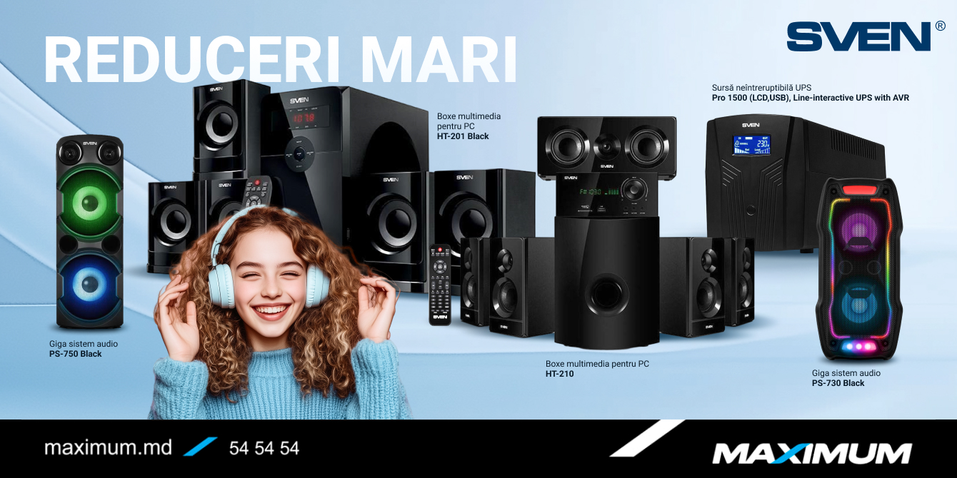 MAXIMUM — Magazin online de electronice și electrocasnice. Rețea de ...