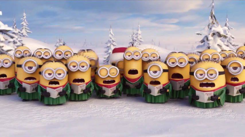 Play.md - Очаровательная рождественская песня от миньонов