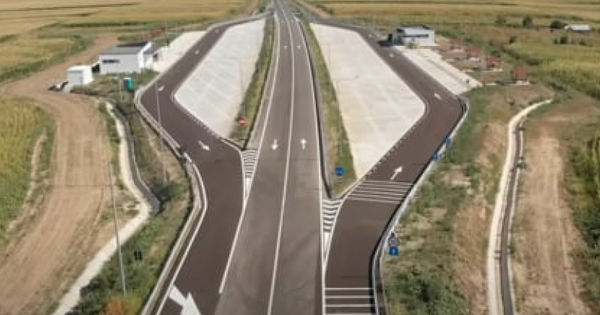 Imagini spectaculoase cu Autostrada Moldovei: Lucrările sunt în grafic