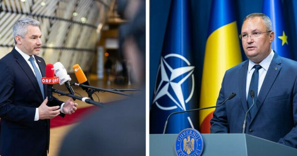 Nicolae Ciucă, discuție despre Schengen cu cancelarul Karl Nehammer