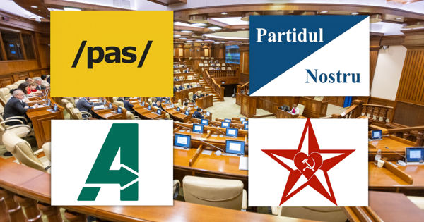 Sondaj: PAS, Partidul Nostru și Blocul Patriotic pot intra în Parlament