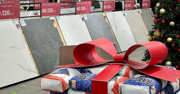 Ceramall: Gresie 60x120 la prețuri angro + adeziv cadou