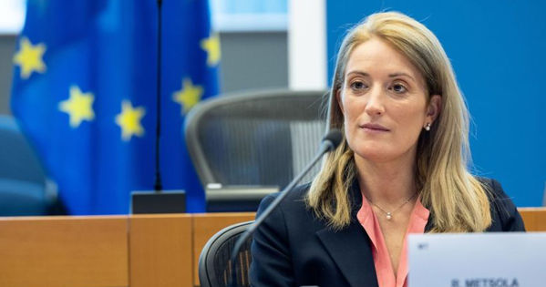 Președintele Parlamentului European, Roberta Metsola, merge la Kiev