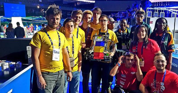 R. Moldova a cucerit bronzul la Olimpiada Mondială de Robotică R. Moldova a cucerit bronzul la Olimpiada Mondială de Robotică