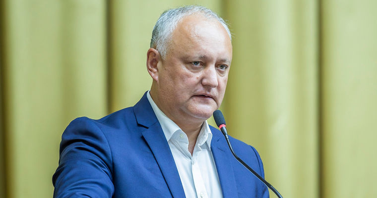 Додон: Санду очень боится бойкота и провала референдума