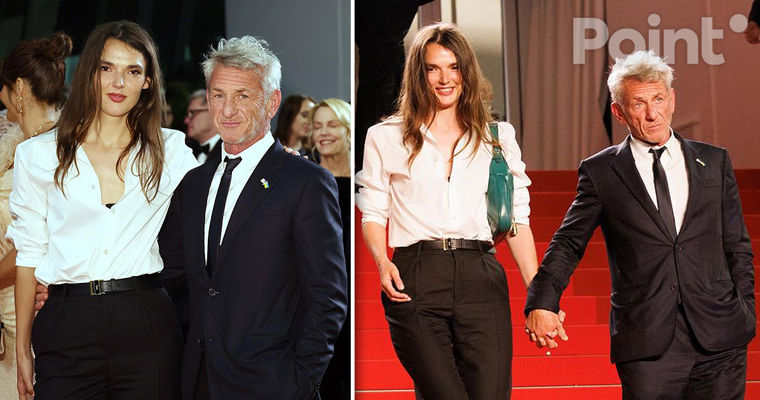 Sean Penn a mers pe covorul roșu de la Cannes cu iubita sa tânără din Moldova