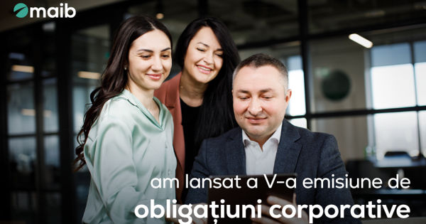 Maib lansează cea de-a V-a emisiune de obligațiuni corporative