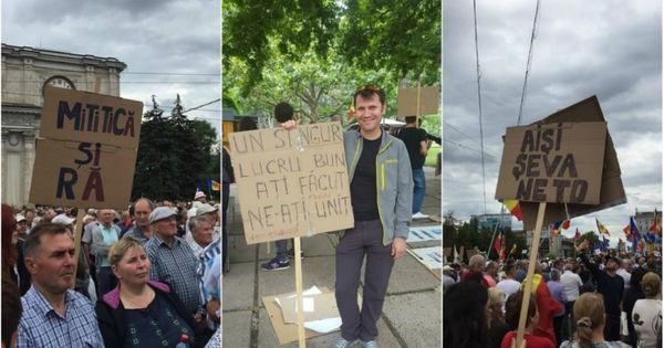 Protest creativ. Manifestația de astăzi în câteva pancarte originale