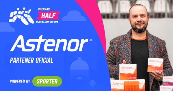 Astenor: Partenerul tău pentru energie la Chisinau Half Marathon by OM