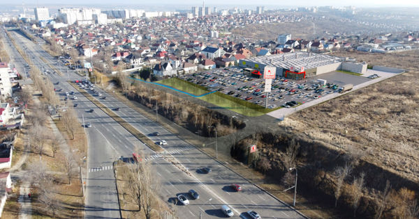 Kaufland din orașul Codru, construit sută la sută de companii locale