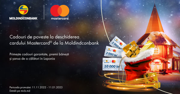 MICB și Mastercard anunță două luni cu daruri de poveste
