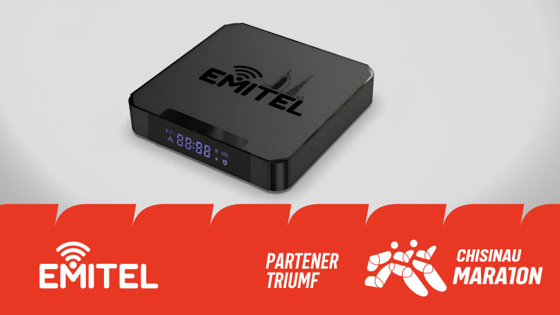 EMITEL — Partener oficial al Chisinau Marathon