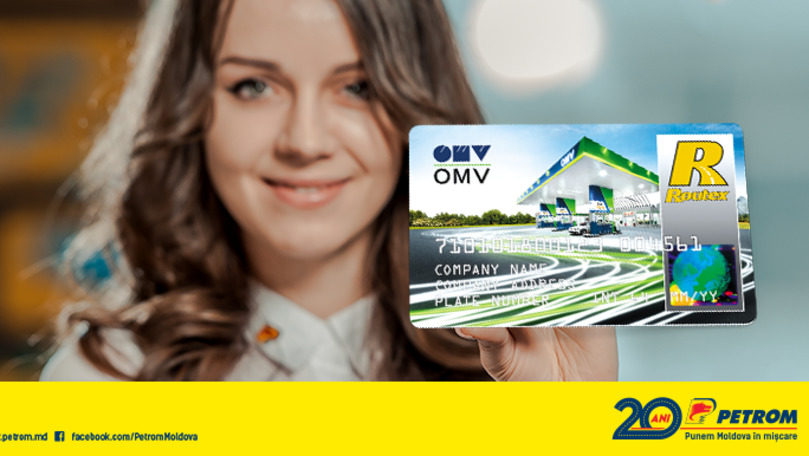 Cardul OMV, acum acceptat și în stațiile Petrom Moldova (P)