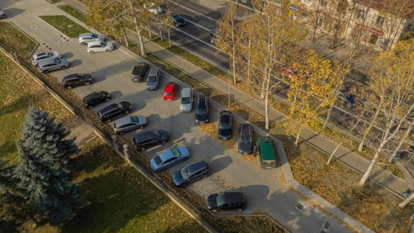 În sectorul Buiucani al Capitalei a apărut o parcare nouă și modernă