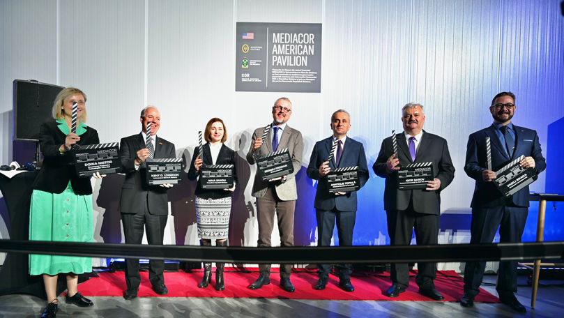 Un pavilion american de filmări a fost inaugurat la centrul Mediacor