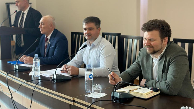 Dan Perciun, vizită de lucru la Căușeni. Ce subiecte au fost abordate