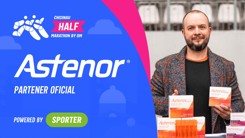 Astenor: Partenerul tău pentru energie la Chisinau Half Marathon by OM