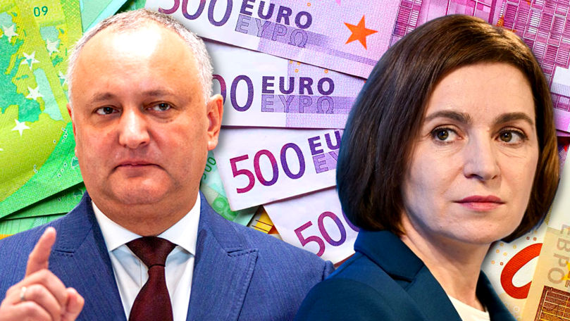 Dodon, despre premiul de 30.000 de euro al Maiei Sandu: Rușine națională