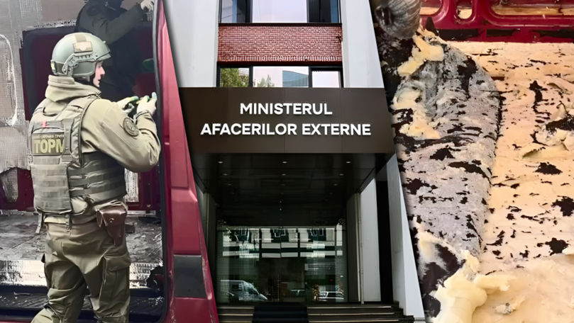 Microbuz cu explozibil găsit în Belarus. Șoferul nu e moldovean