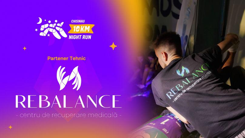 Rebalance devine partener al cursei Chisinau 10 km Night Run 2026