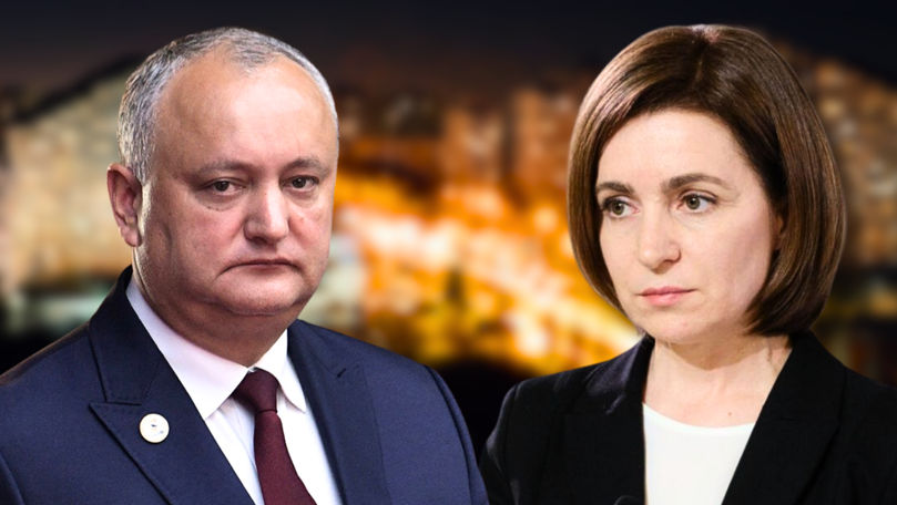 Dodon: Sandu a organizat intenționat o conferință concomitent cu Putin