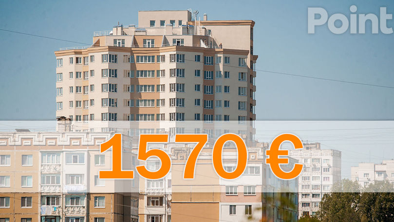 Средняя стоимость квадратного метра жилой площади в Кишиневе достигла ...