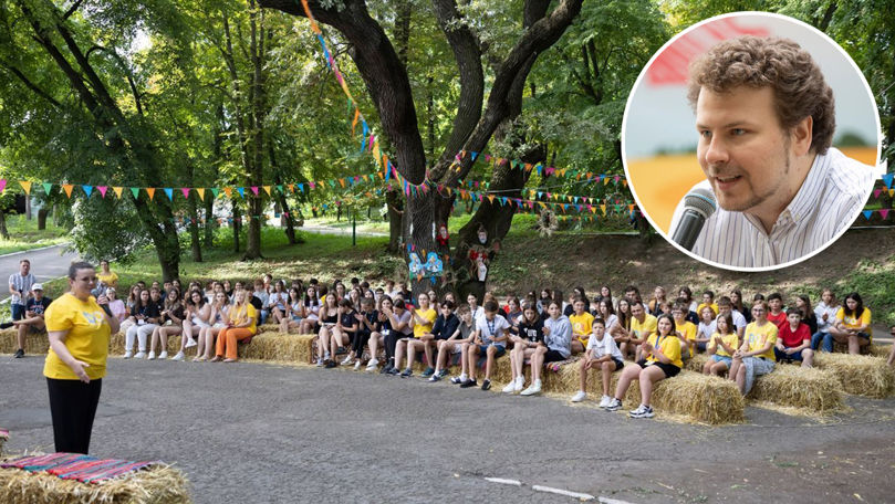 Dan Perciun, întâlnire cu copiii diasporei în cadrul Programului DOR