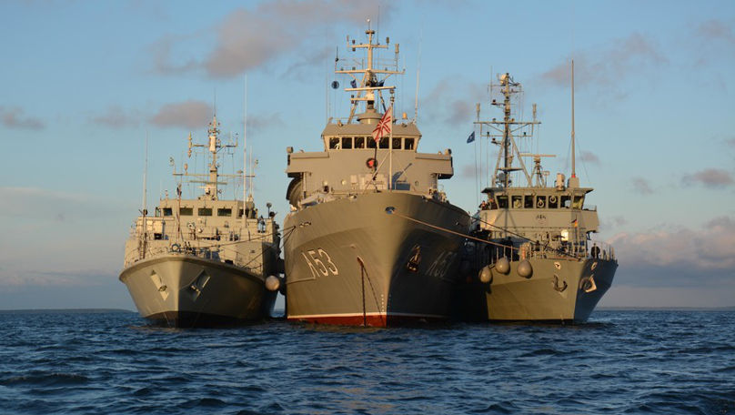 Trei nave de război ale NATO au ajuns în portul finlandez Torku