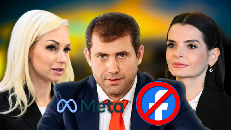 Meta explică de ce Șor și apropiații săi au fost blocați pe Facebook