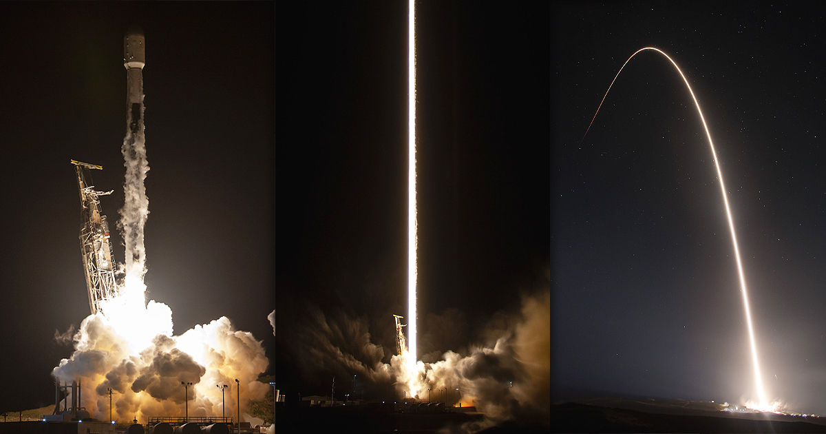 SpaceX вывела на орбиту новую партию интернет-спутников Starlink