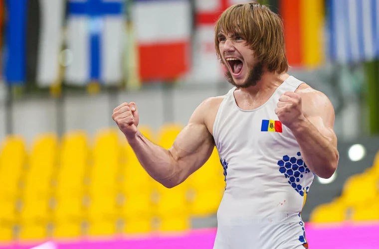 Спортсмен из Молдовы завоевал золото на чемпионате мира по борьбе
