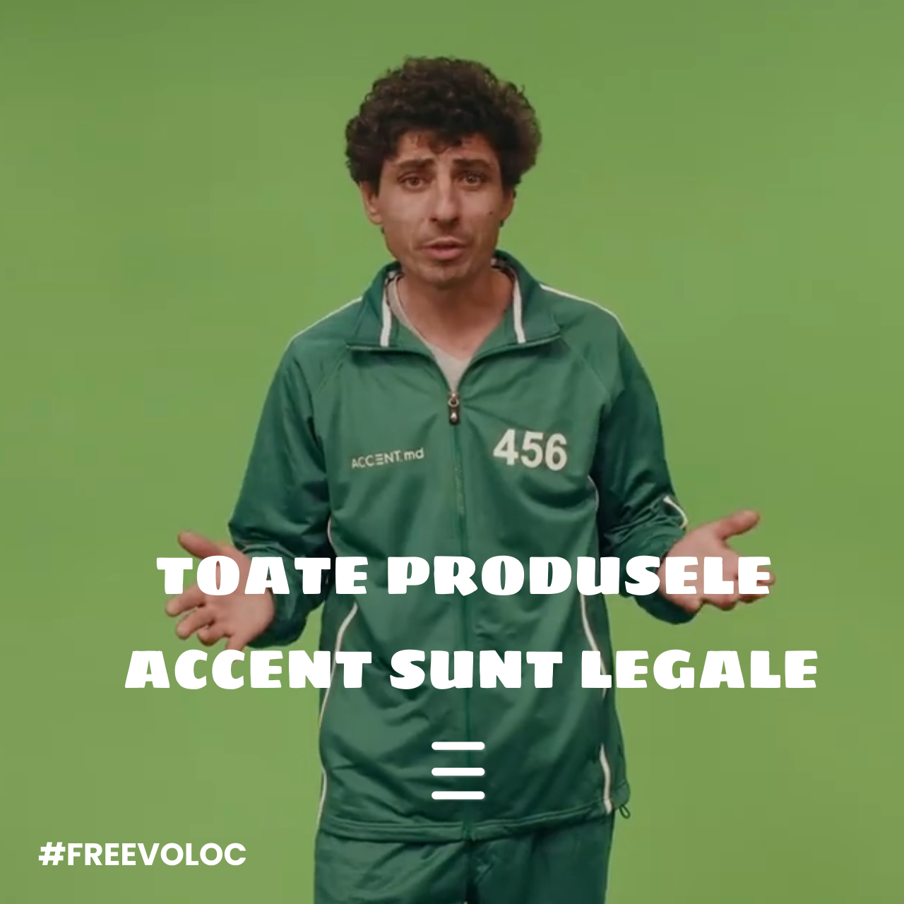 Actorul Sergiu Voloc a apărut în publicitatea „produselor legale”