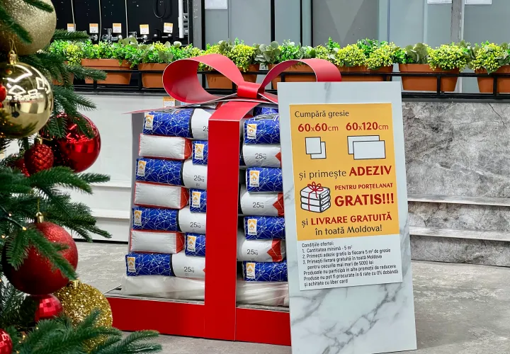 Ceramall: Gresie 60x120 la prețuri angro + adeziv cadou