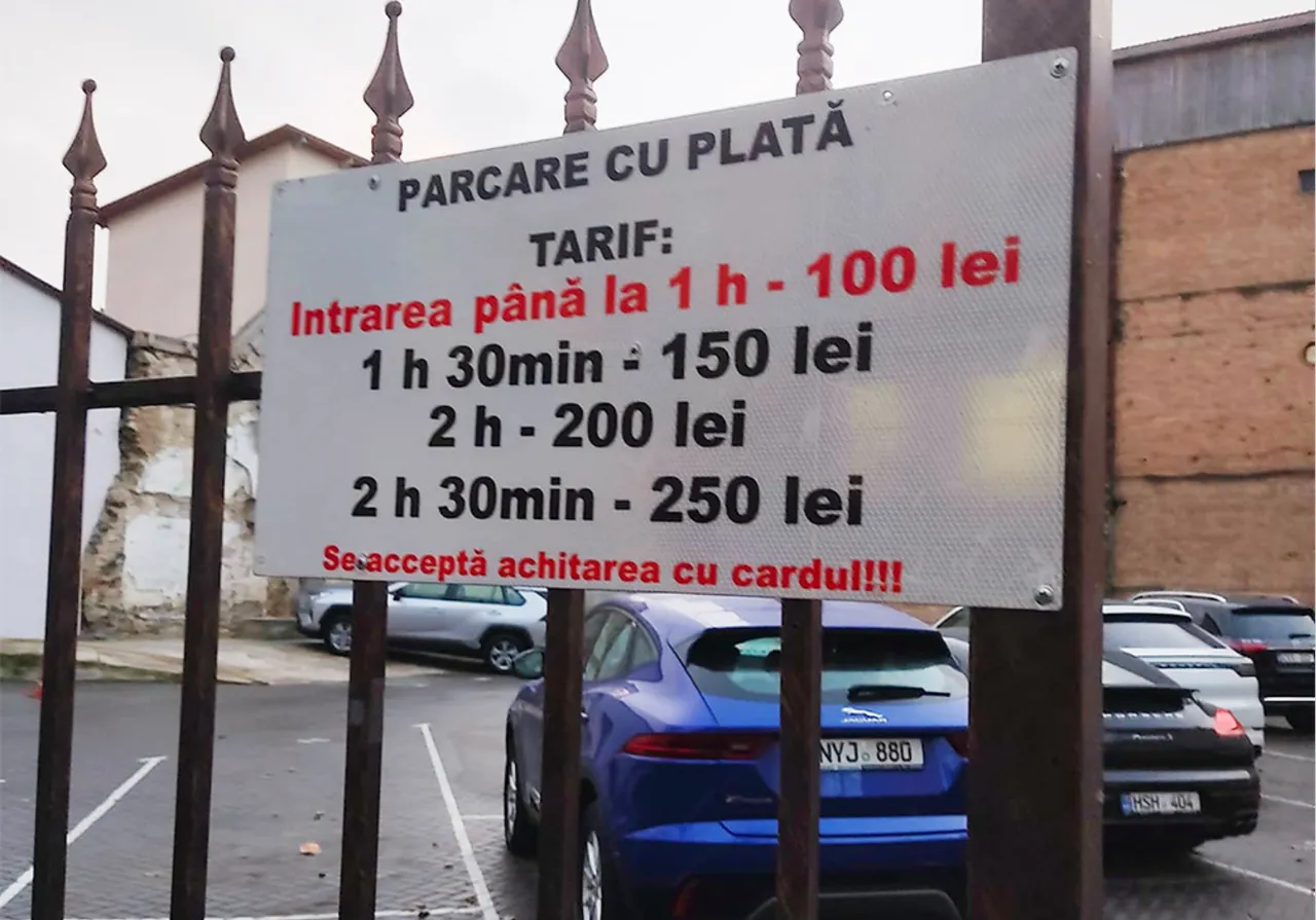 Parcările din Chișinău, un lux pentru șoferi: Prețurile bat la buzunare