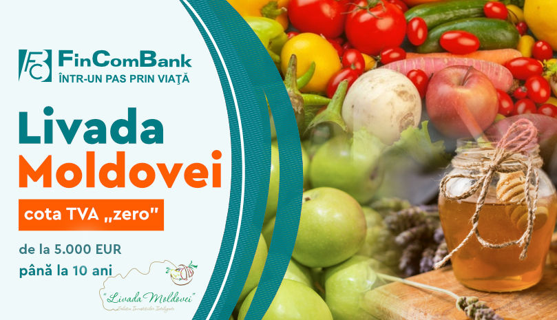 FinComBank, partenerul proiectului Livada Moldovei
