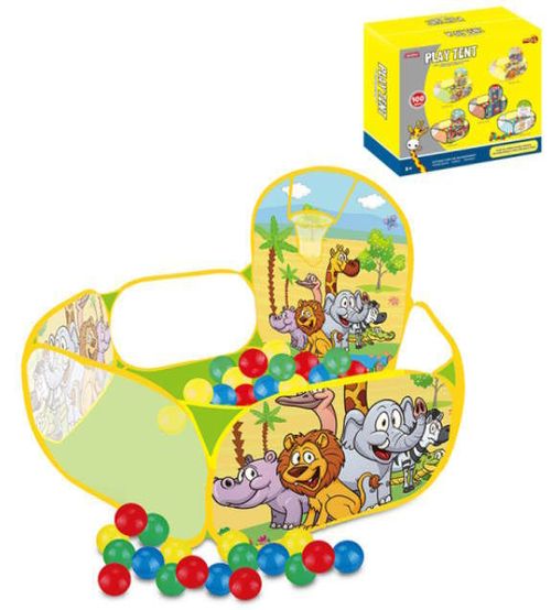 Complex de joacă pentru copii ToyMall 004966 Cort cu 100 mingi cumpăra ...